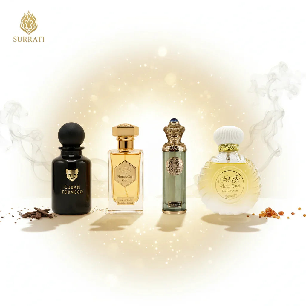 Surrati Perfumes UK | Complete Brand Guide & Top Picks – Scent of the Dunes