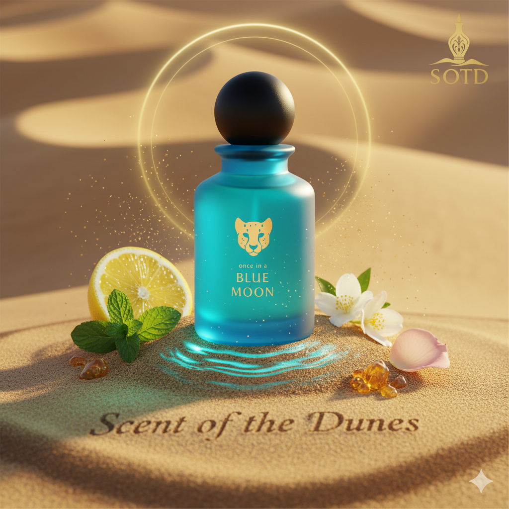 Surrati Blue Moon - Fresh and Fruity Unisex Fragrance – Scent of the Dunes