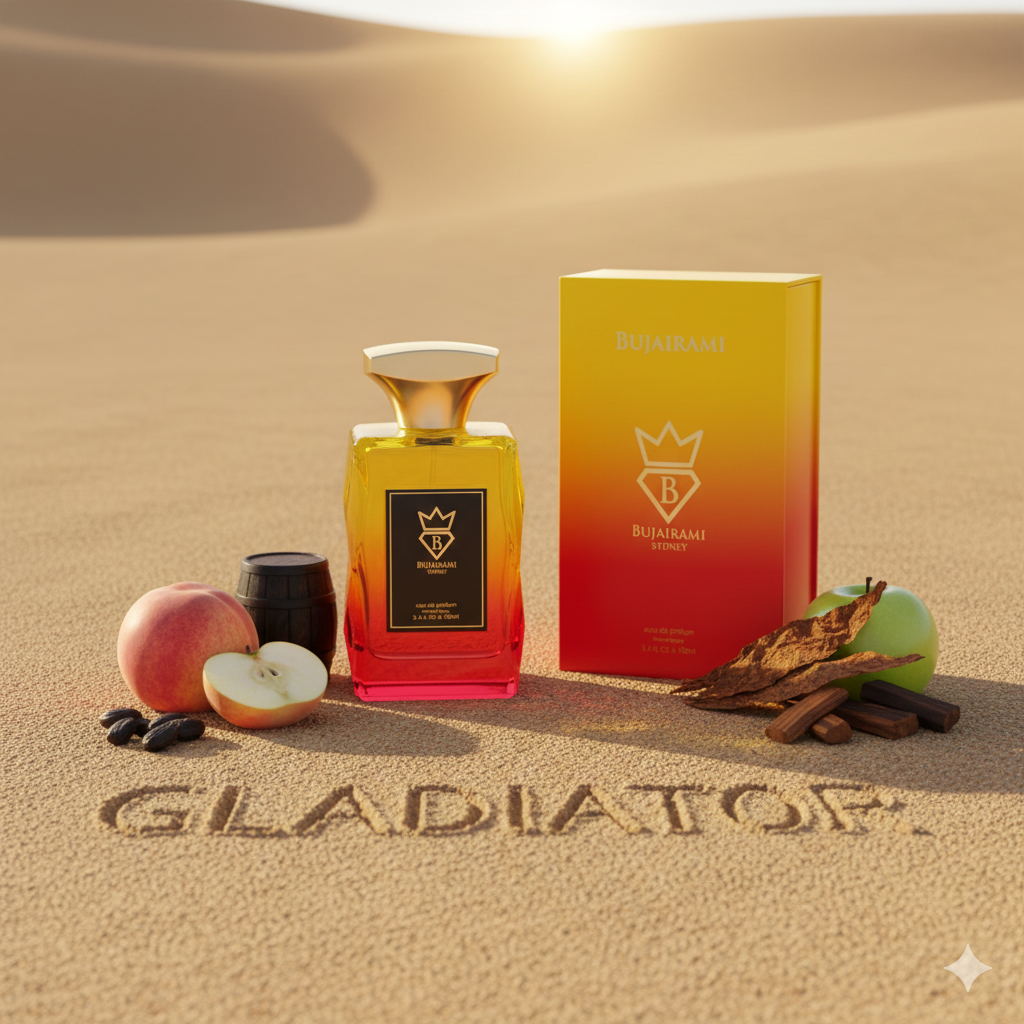 Bujairami Gladiator perfume Amber Vanilla Eau de Parfum Unisex – Scent ...