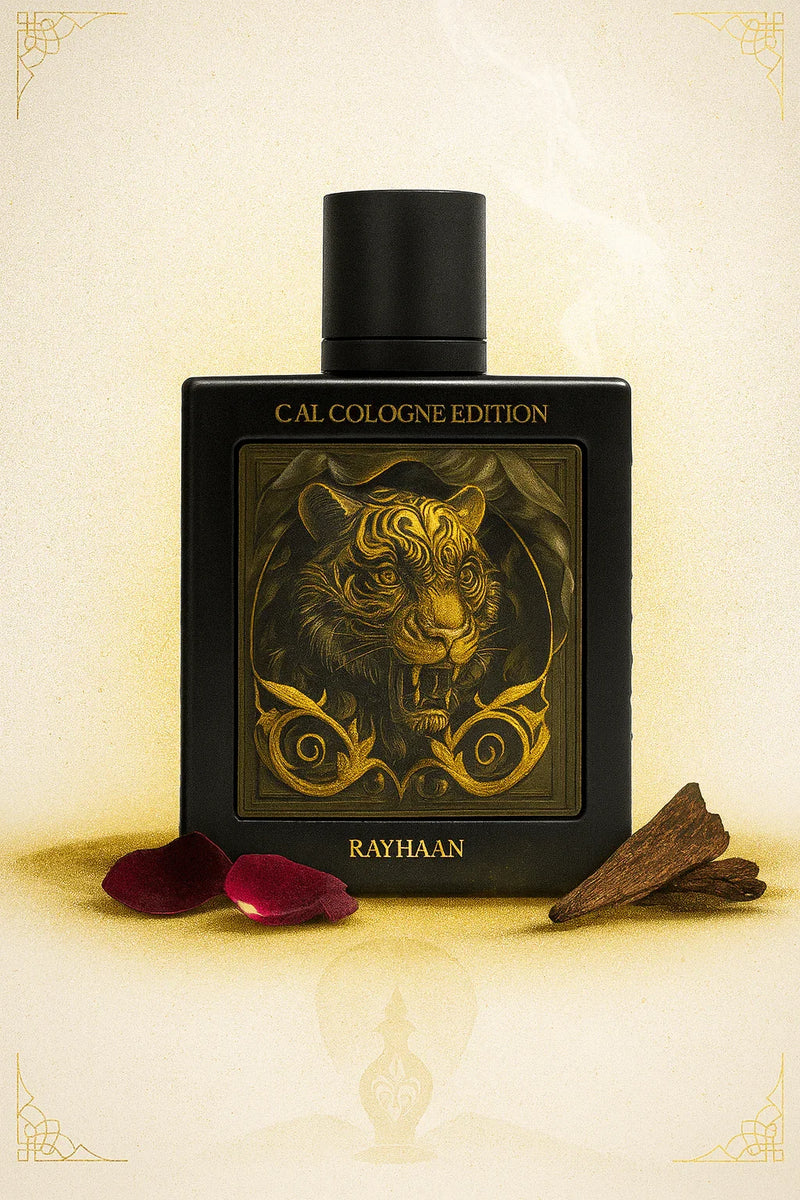 Tiger Cal Cologne – Rayhaan Arabian Perfume UK – Scent of the Dunes